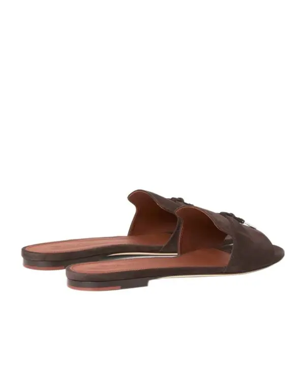 Loro Piana Summer Charms Flat Sandals - Pecora Nera