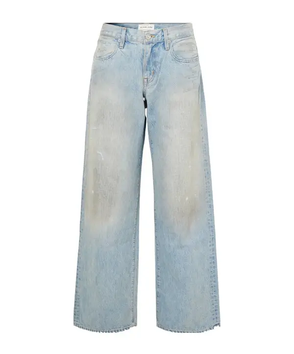 SLVRLAKE Mica High-rise Wide-leg Jeans - Blue