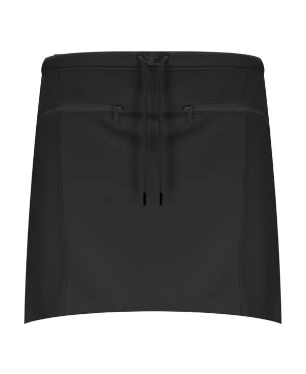 COURREGES Courrèges Drawstring Mini Skirt