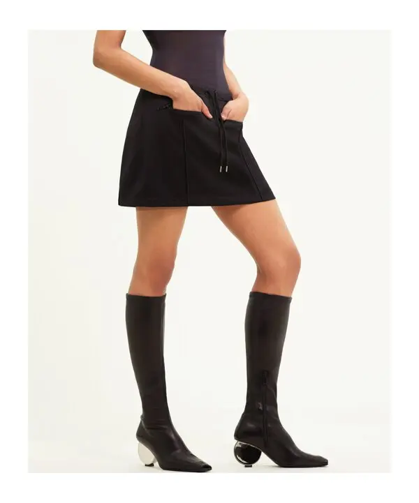 COURREGES Courrèges Drawstring Mini Skirt