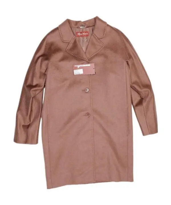 Max Mara Lapel Coat - Brown