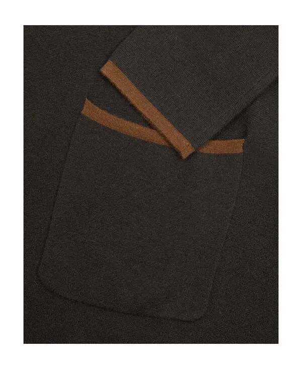 Max Mara Lace-up Cardigan - Black