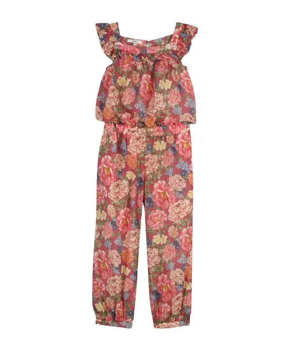 Chloé Ruffled Floral Playsuit - Multicolor