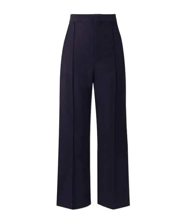 Carven Wool Flared Trousers