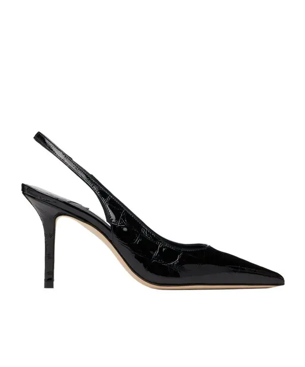 JIMMY CHOO Love Sb 85 Slingback Pointed Toe Heels