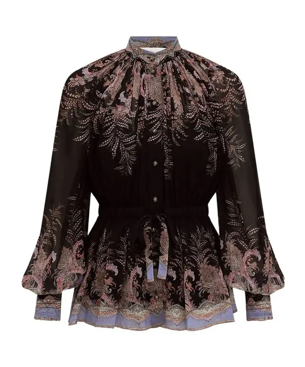 Zimmermann Alchemy Floral-print Blouse