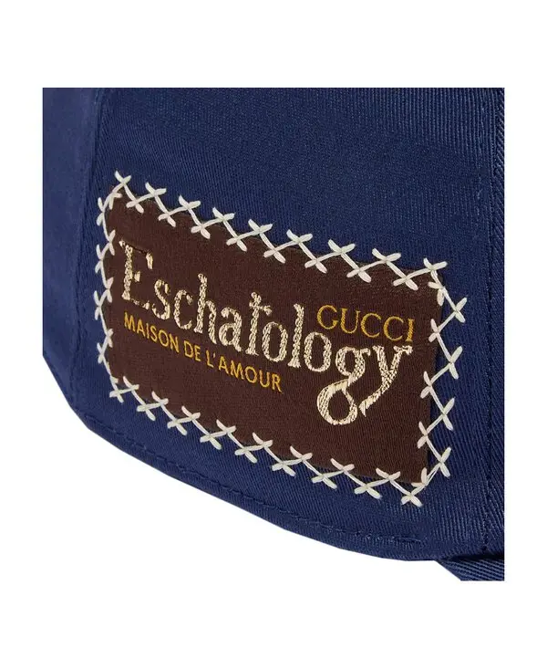 Gucci Logo Patch Baseball Cap