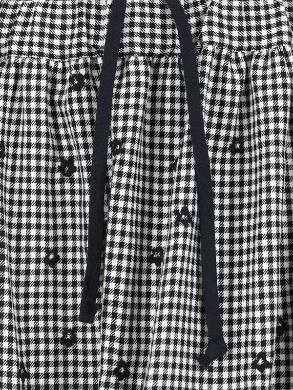 Comme Des Garçons Printed Midi Skirt