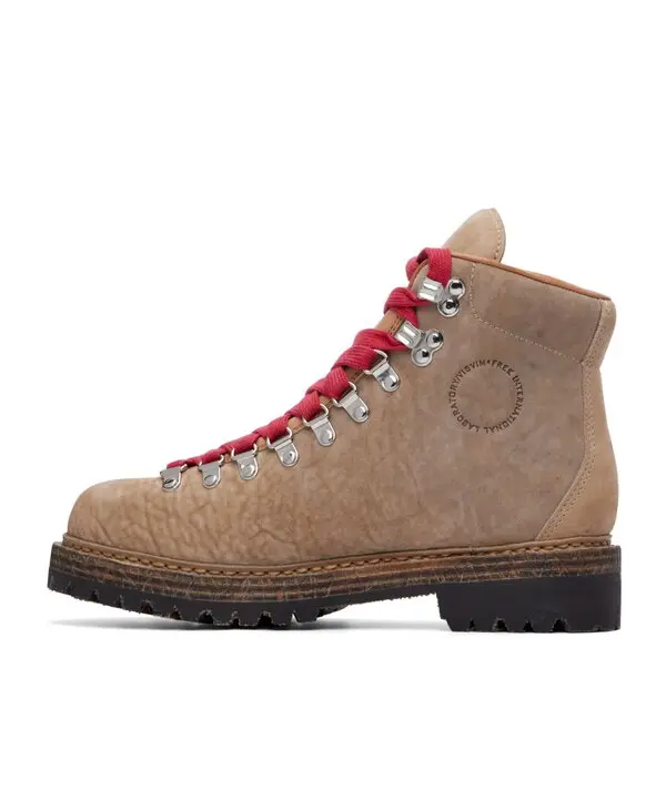 Visvim Whymper Lace-up Ankle Boots - Sand-colored