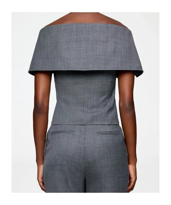 GANNI Off-the-shoulder Vest