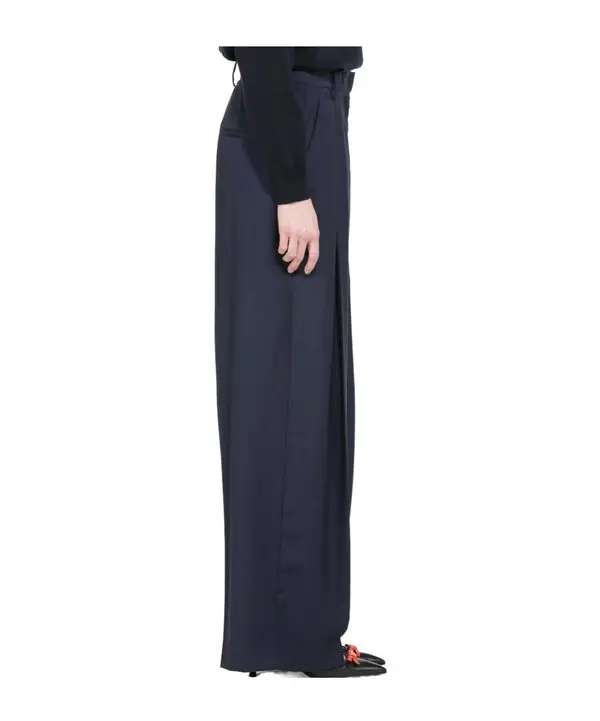 N.21 Belted Wide-leg Trousers
