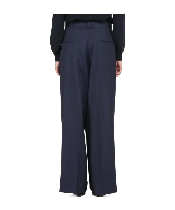 N.21 Belted Wide-leg Trousers