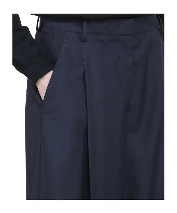 N.21 Belted Wide-leg Trousers