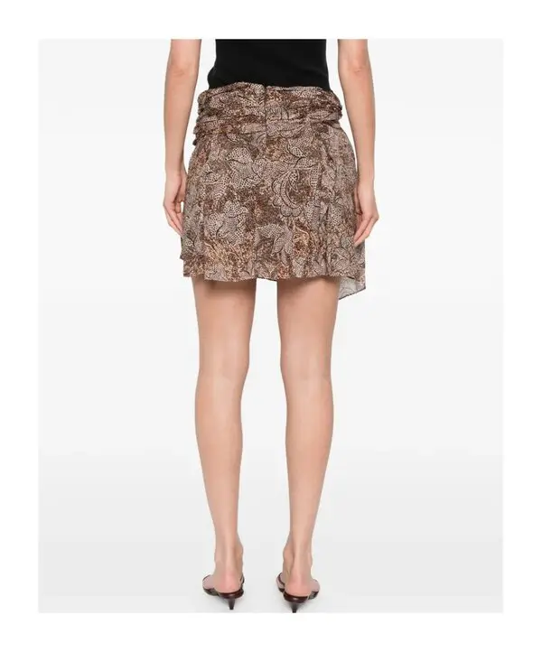 Isabel Marant Étoile Camia Skirt - Beige/brown