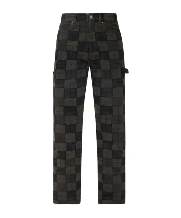Amiri Checkered Carpenter Jeans