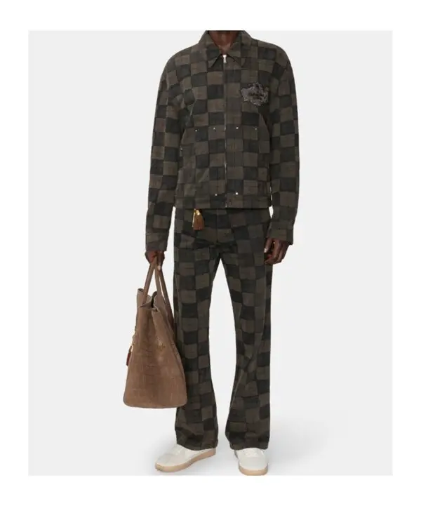 Amiri Checkered Carpenter Jeans