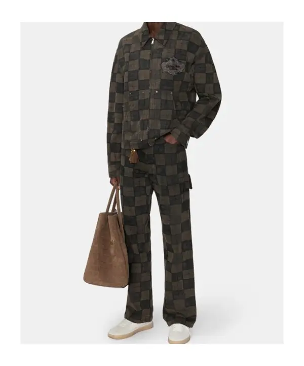 Amiri Checkered Carpenter Jeans