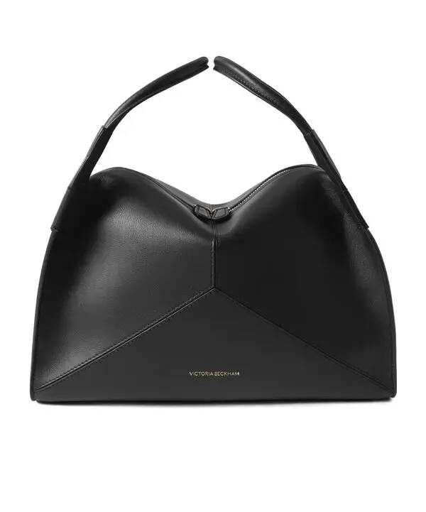 Victoria Beckham Plié Leather Tote Bag