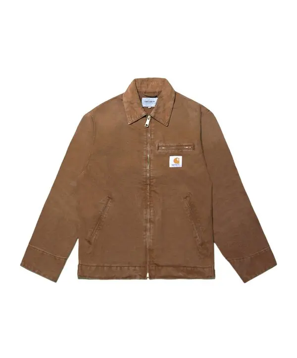 Carhartt Work In Progress Zip-up Work Jacket - Brown