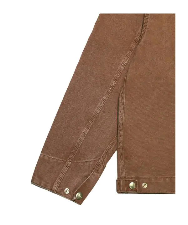 Carhartt Work In Progress Zip-up Work Jacket - Brown
