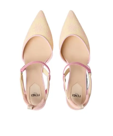 Fendi Colibrì Lite Slingback Heeled Pumps