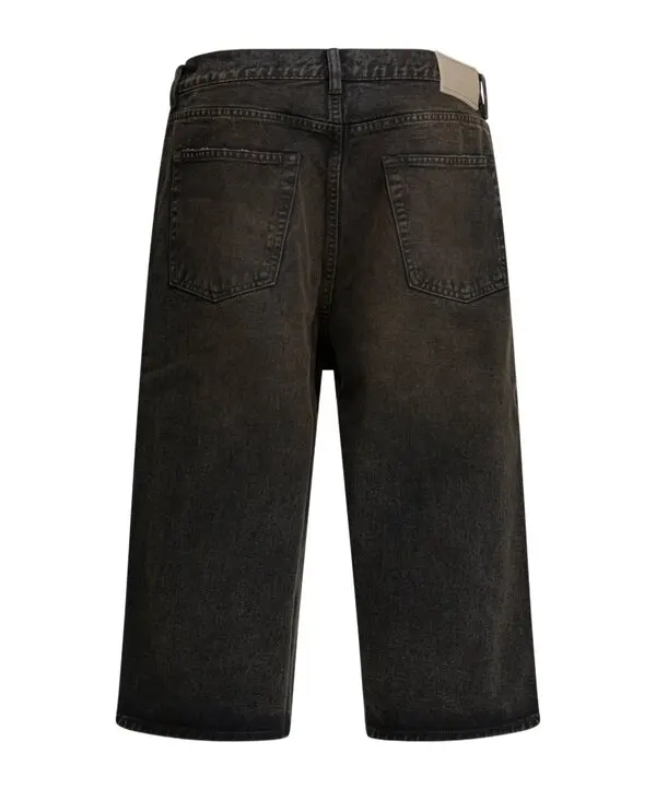Our Legacy Capri Cut Relaxed Denim Shorts