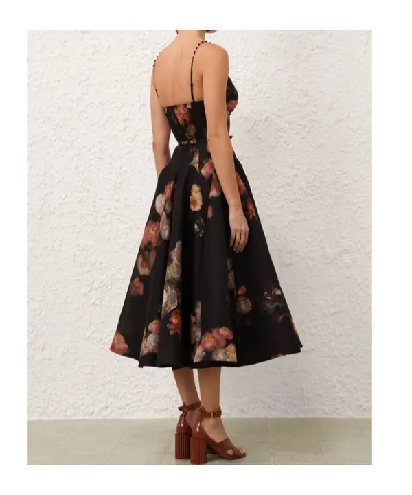 Zimmermann Hypnotic Twist Midi Dress