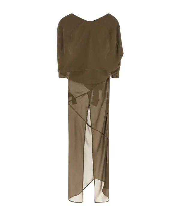 ENTIRE STUDIOS Draped Maxi Dress