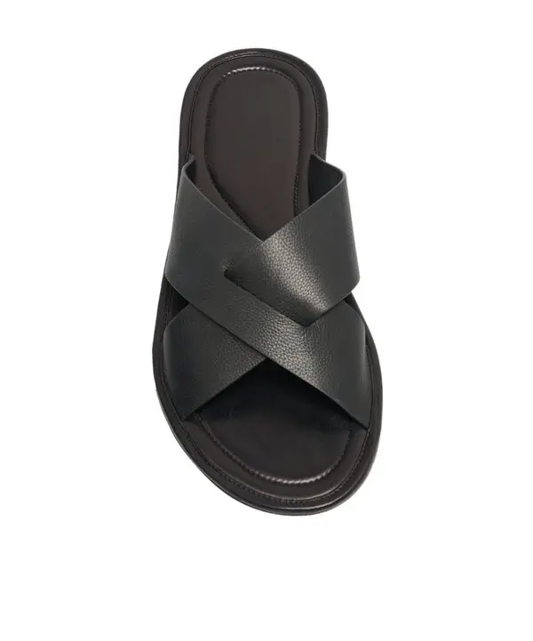 THE ROW Malick Cross-strap Sandals