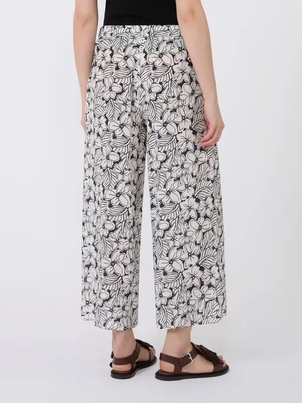 Max Mara Nirvana Floral-pattern Trousers