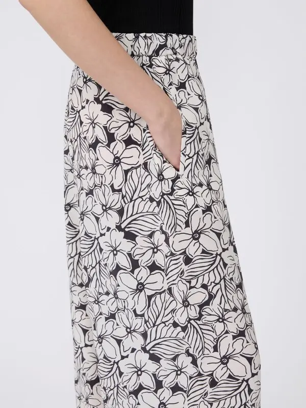 Max Mara Nirvana Floral-pattern Trousers