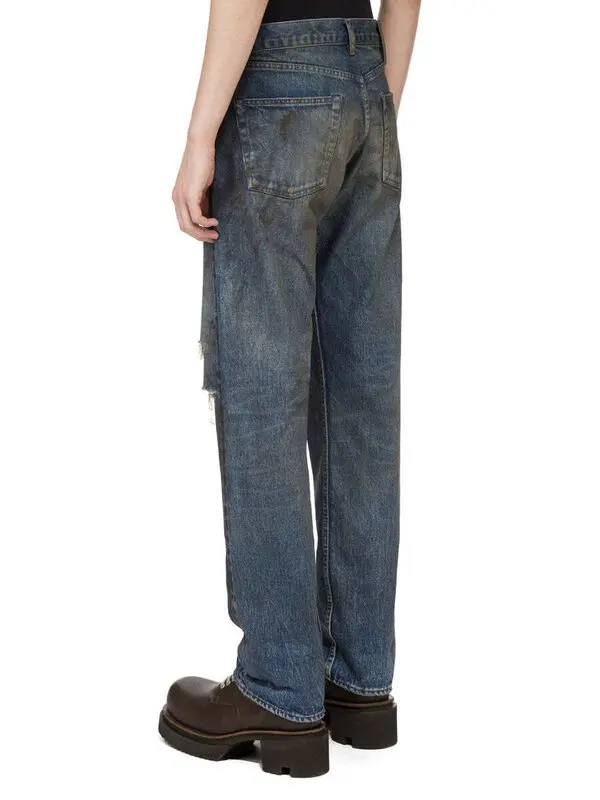 Rick Owens Distressed Jeans