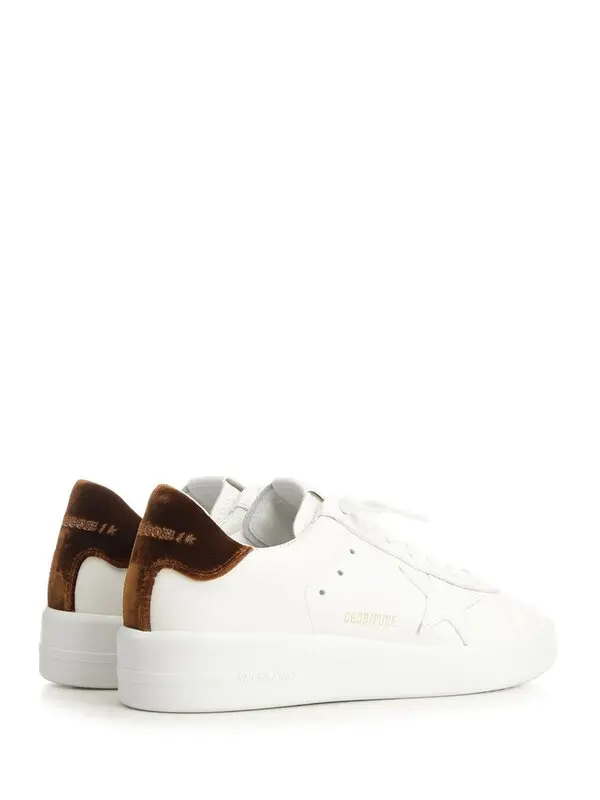 GOLDEN GOOSE Pure Star Low-top Sneakers - White