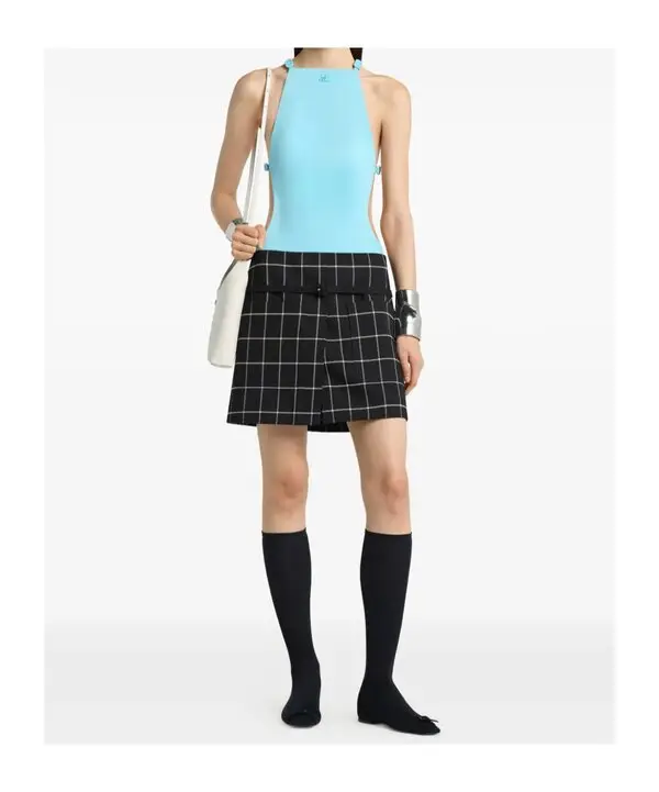 COURREGES Buckled Flat Boots