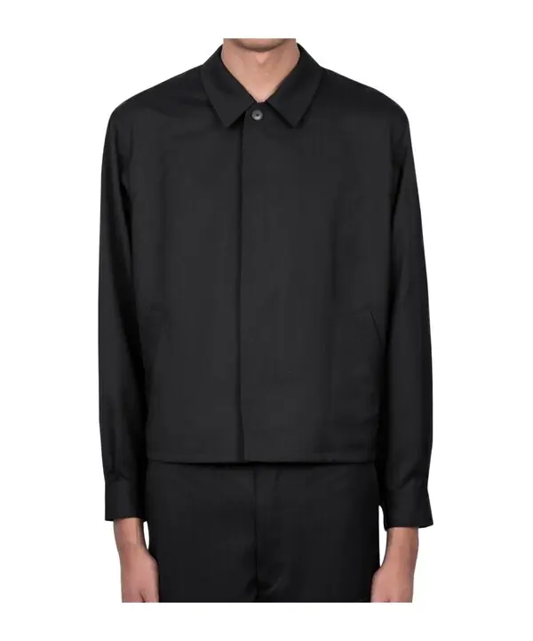 Auralee Long-sleeved Jacket - Black
