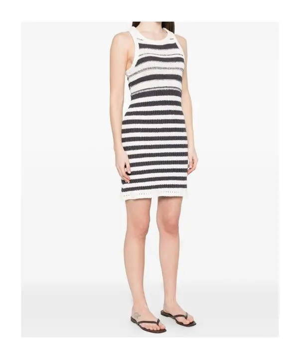 IRO PARIS Sleeveless Striped Dress