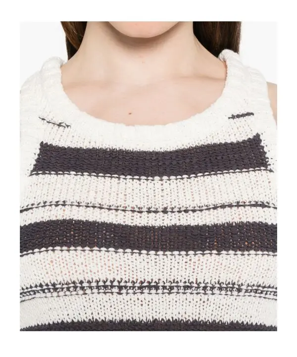 IRO PARIS Sleeveless Striped Dress