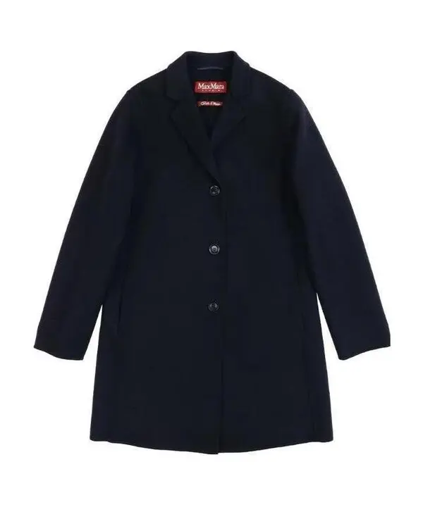 Max Mara Single-breasted Coat - Black