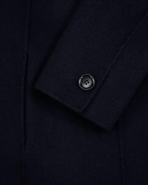Max Mara Single-breasted Coat - Black