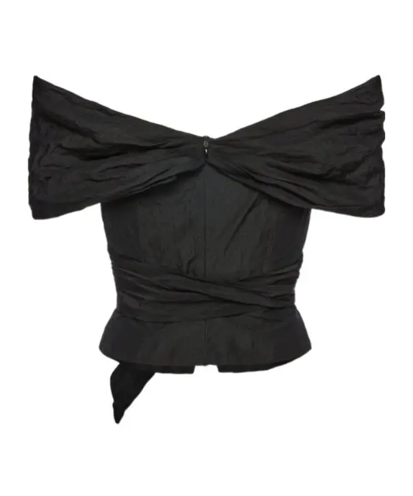 Magda Butrym Tie Neck Blouse