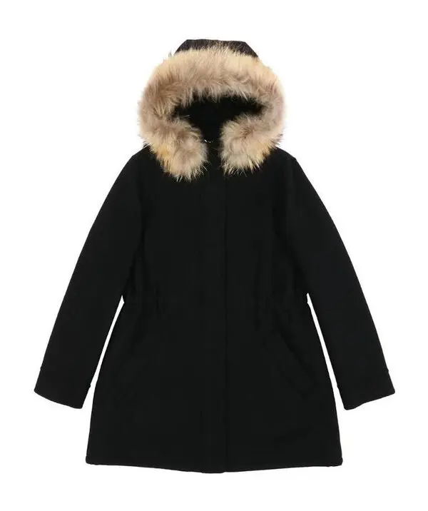 Max Mara Hooded Overcoat - Black
