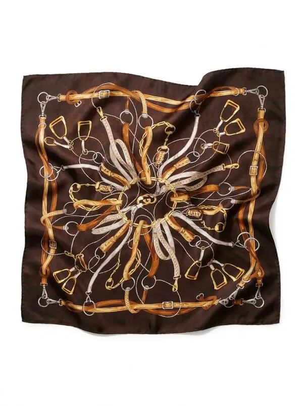 Gucci Hard-wear' Printed Silk Carr - Multicolor