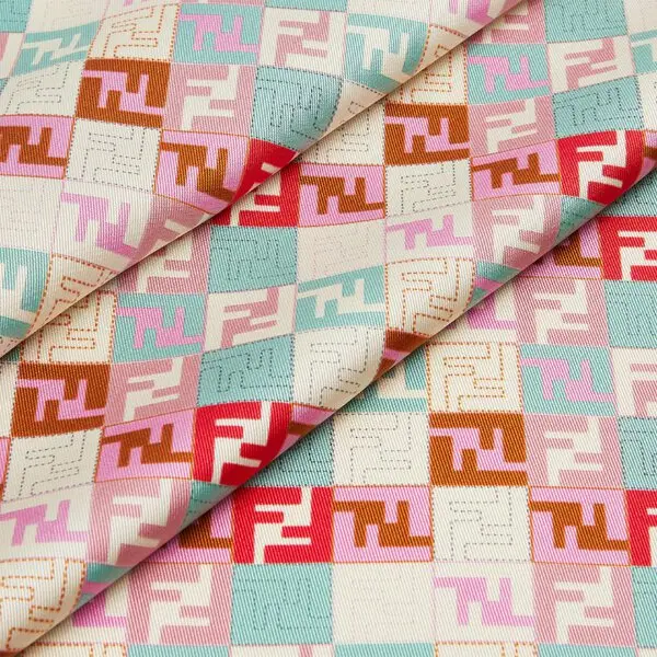 Fendi Geometric Ff Print Scarf - Multicolour