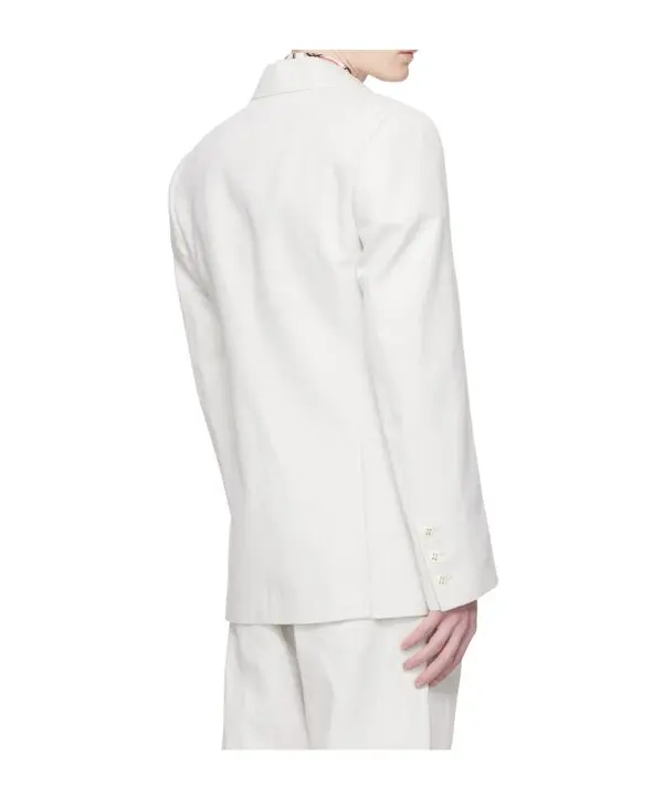 VIVIENNE WESTWOOD Sb Humphrey Long-sleeved Suit Jacket - White