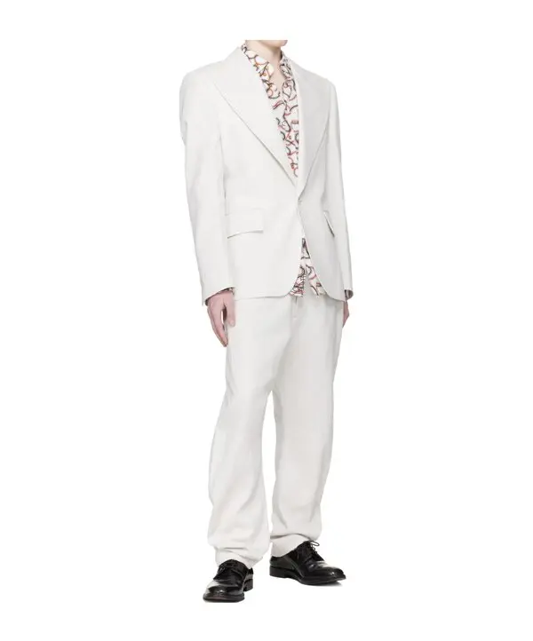 VIVIENNE WESTWOOD Sb Humphrey Long-sleeved Suit Jacket - White