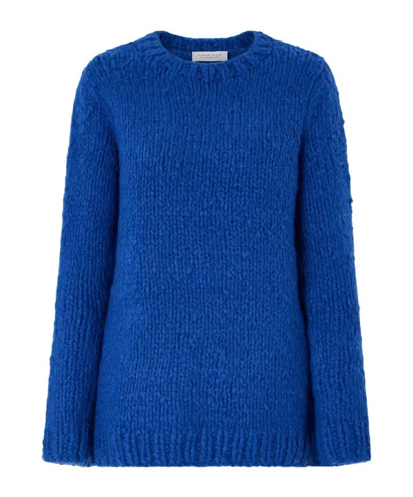 Gabriela Hearst Lawrence Cashmere Sweater - Blue