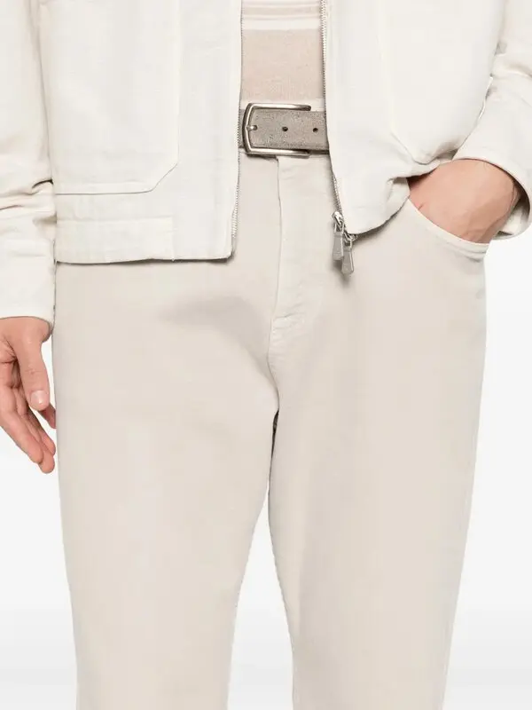 Eleventy Tapered Leg Jeans - Pink