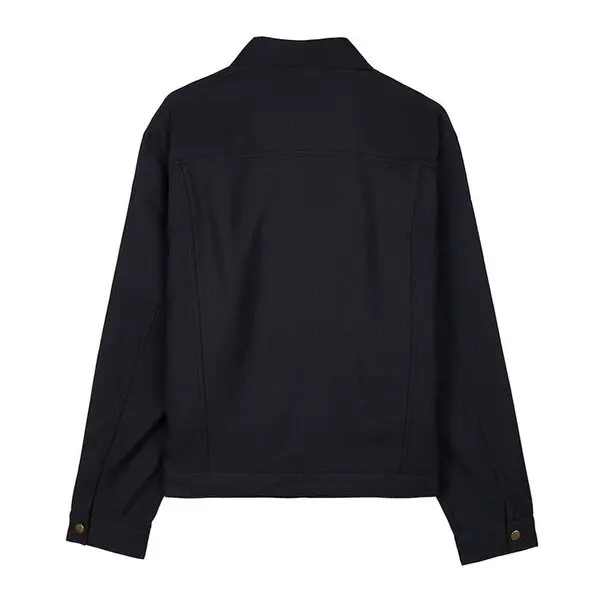 Needles Long Sleeve Collared Casual Jacket - Black