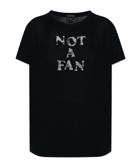 R13 Printed Crew Neck T-shirt
