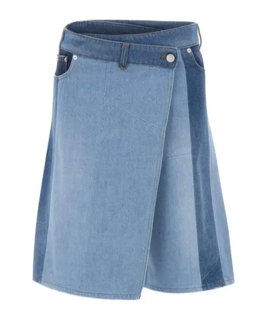 Coperni Spliced Denim Skirt